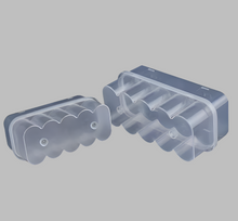 Vial Storage Box - Hard Clear Plastic - Wholesale Pricing Available