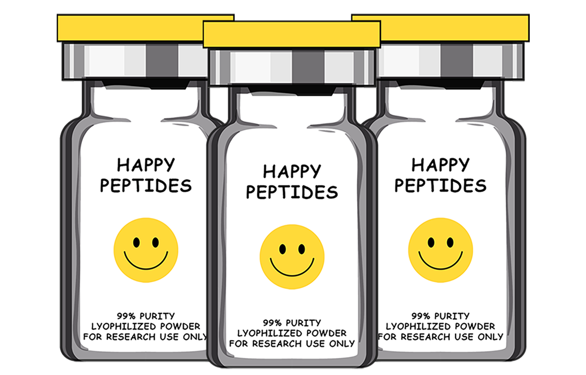 Happy Peptides for Mindful Research